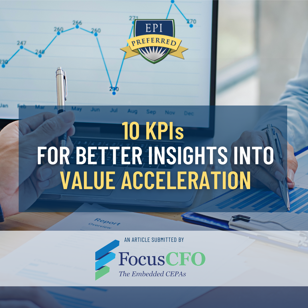 10 KPIs for Better Insights into Value Acceleration